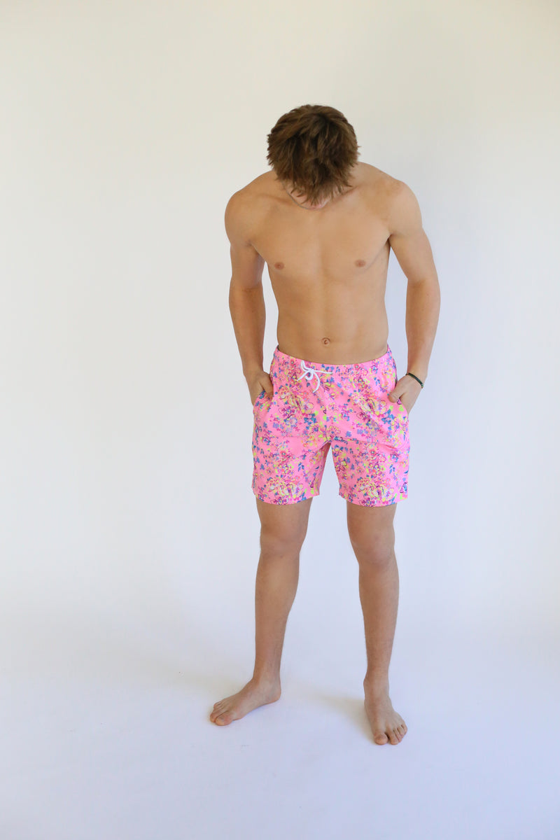 Summer Cove Men's Trunks – Blueberry Bay
