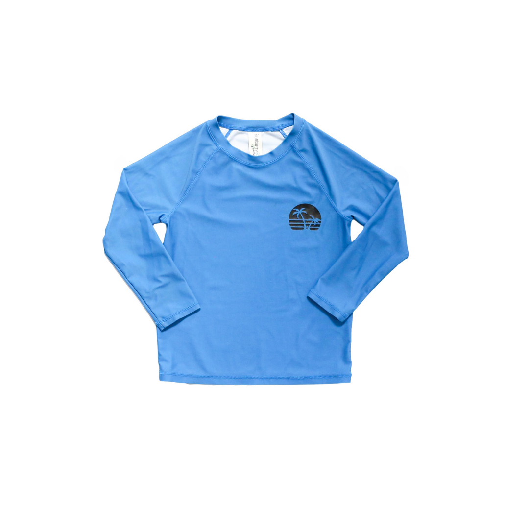 childrens rashguards, spf protected long sleeve top for kids, beach top ...