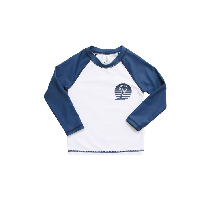 childrens rashguards, spf protected long sleeve top for kids, beach top ...
